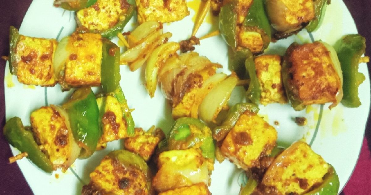Paneer Tikka Recipe By Rafiqua Shama