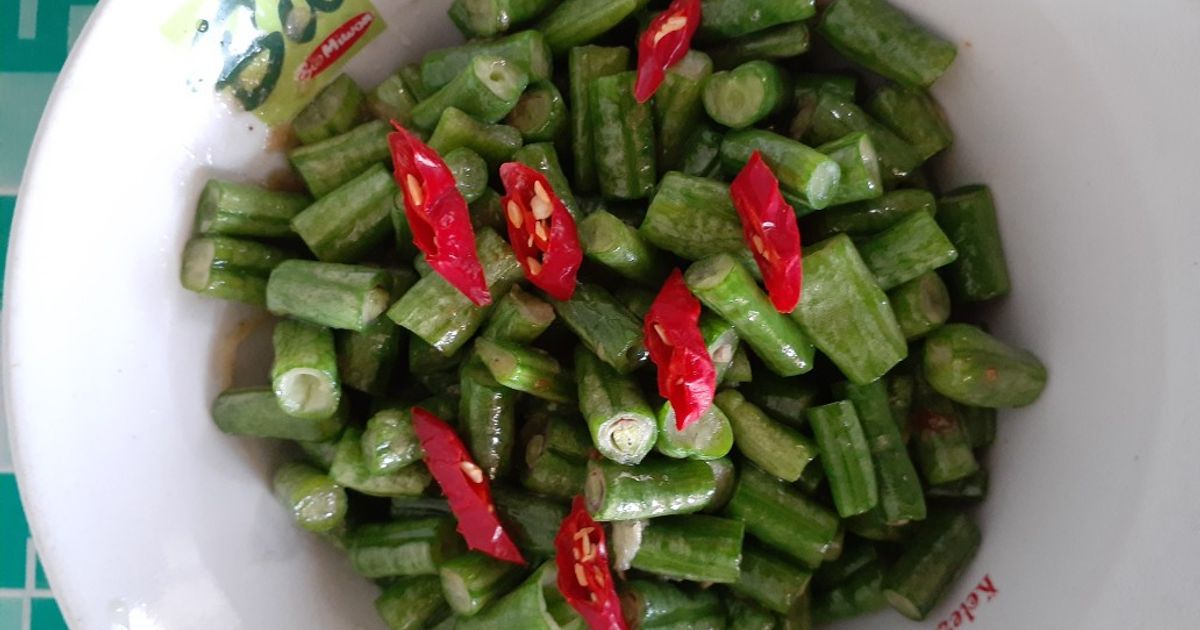 Resep Sayur Kacang Panjang Sederhana oleh Dian Ibrahim - Cookpad