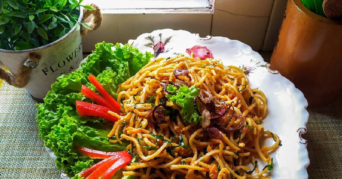 Resipi Mee Sanggul Goreng Udang Kering oleh Ani Delighted - Cookpad