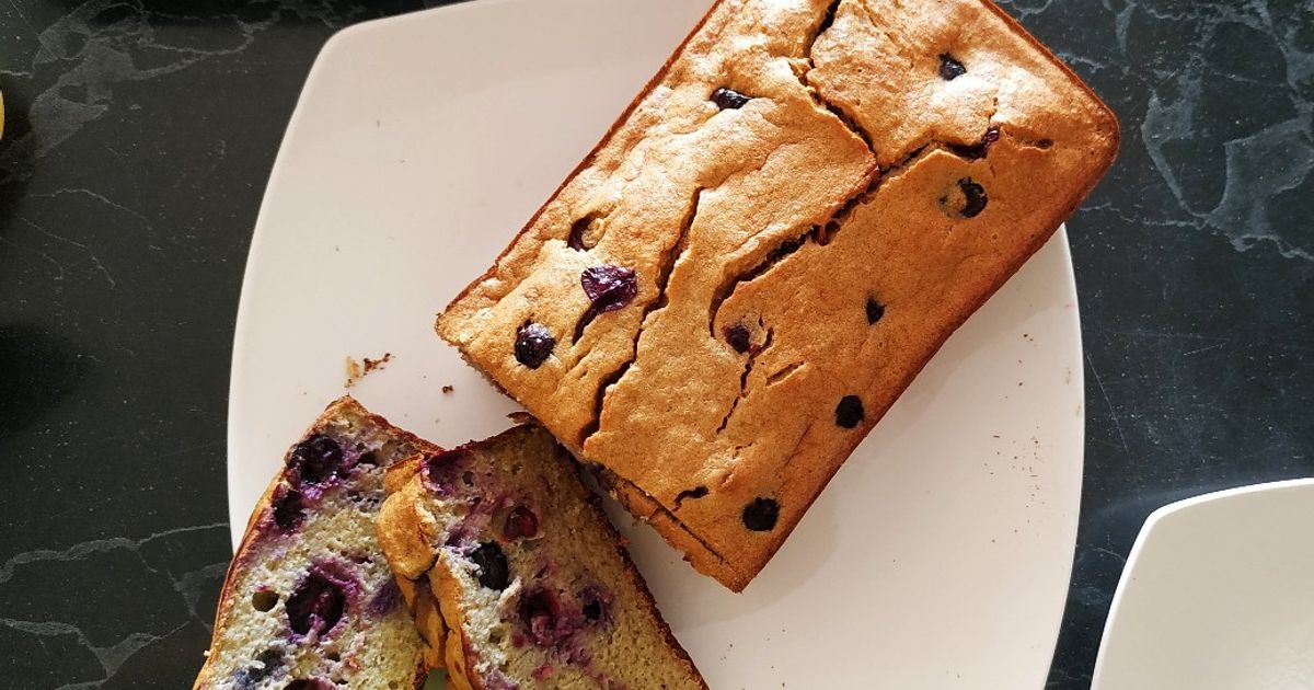 Keke De Avena, Banana Y Arándanos Receta de Nutrichay- Cookpad