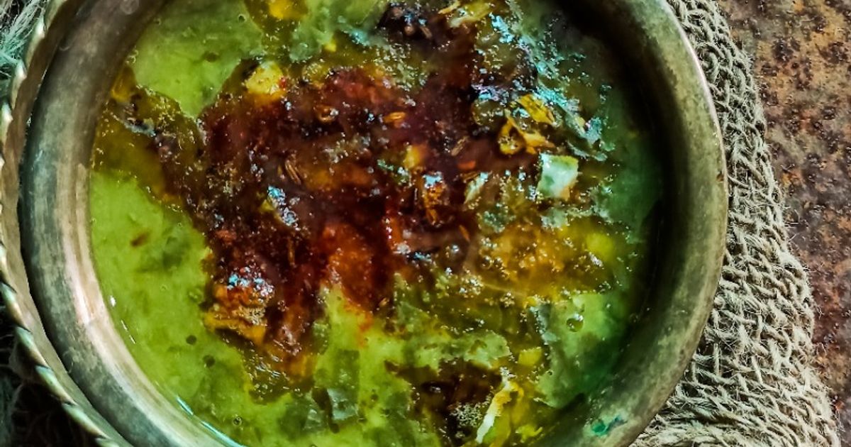 लहसुनि दाल पालक (Lehsuni Dal Palak Recipe In Hindi) रेसिपी बनाने की ...