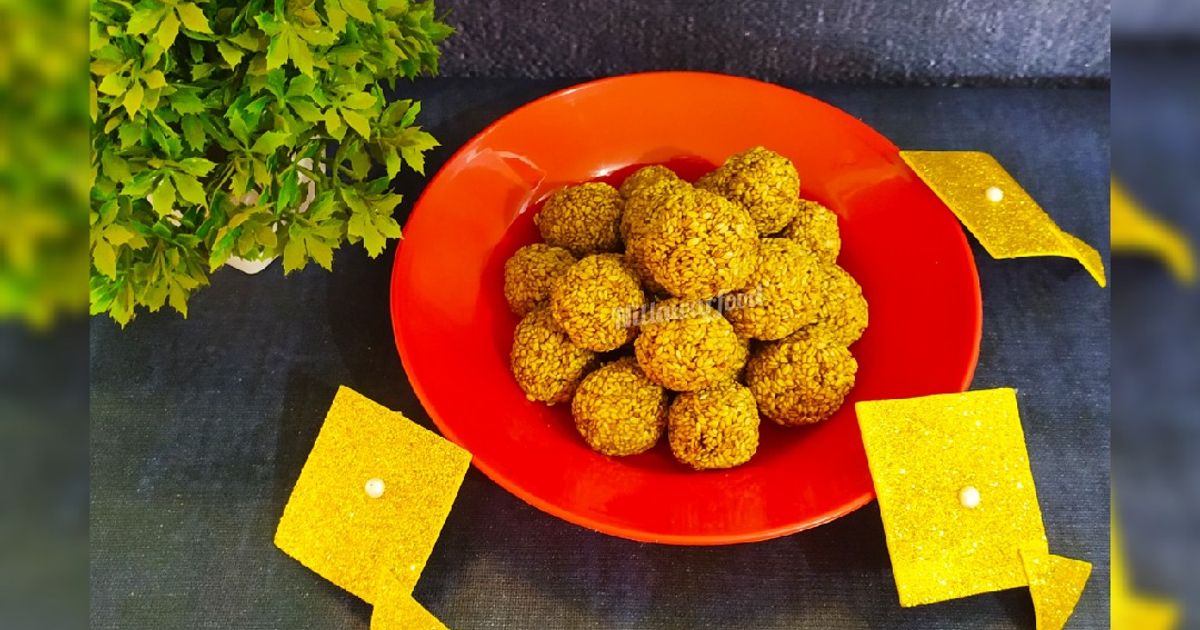Til Gud Ladoo Recipe by Sakshi Nillawar - Cookpad