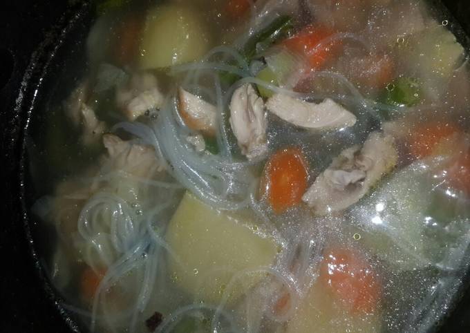 Resep Sayur sop bihun ala kondangan oleh Aya Haryati - Cookpad