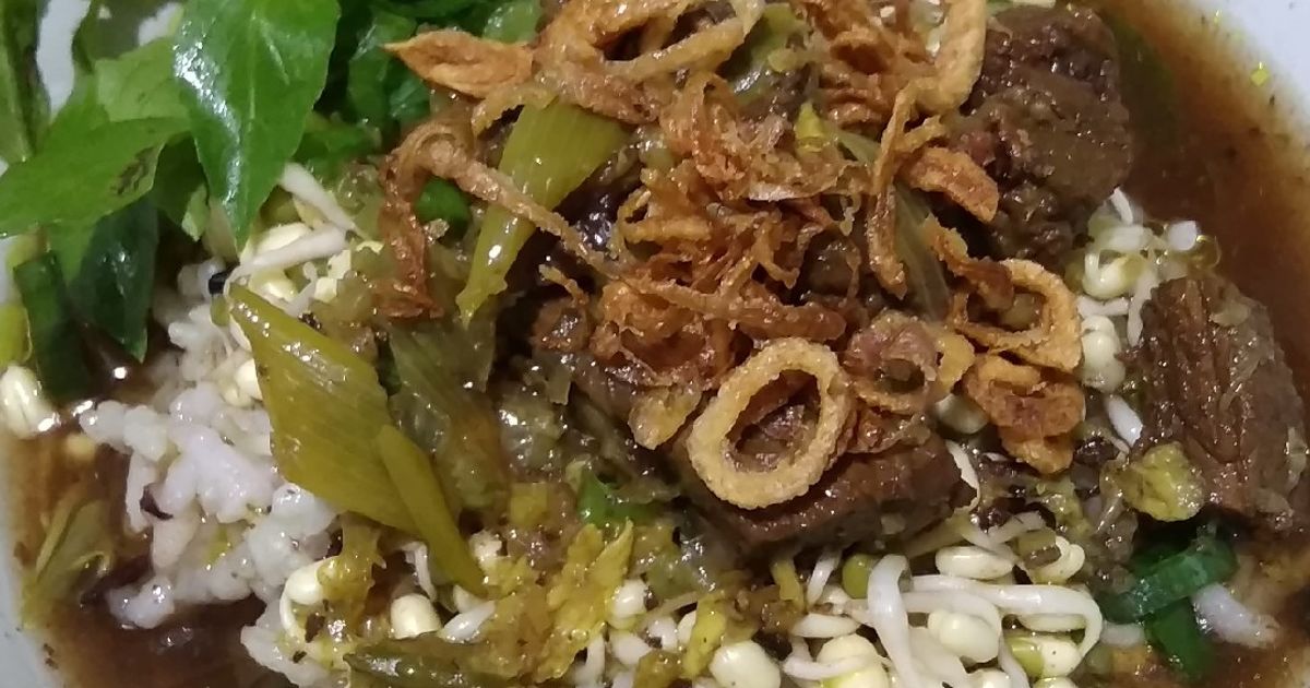 Resep 58. Rawon Daging Sapi Dengan Kemangi oleh Ari Nur Cahyani - Cookpad