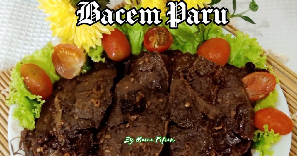 Resep Bacem Paru oleh Lanjarsih/Mama Fifian ( MasakanRumahan) - Cookpad