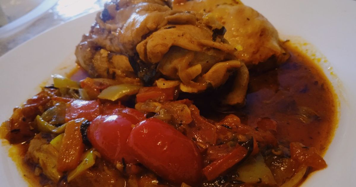 Μπούτι φιλέτο κοτόπουλο με ντομάτες 🤤🤤 Συνταγή από τον/την Ilias ...