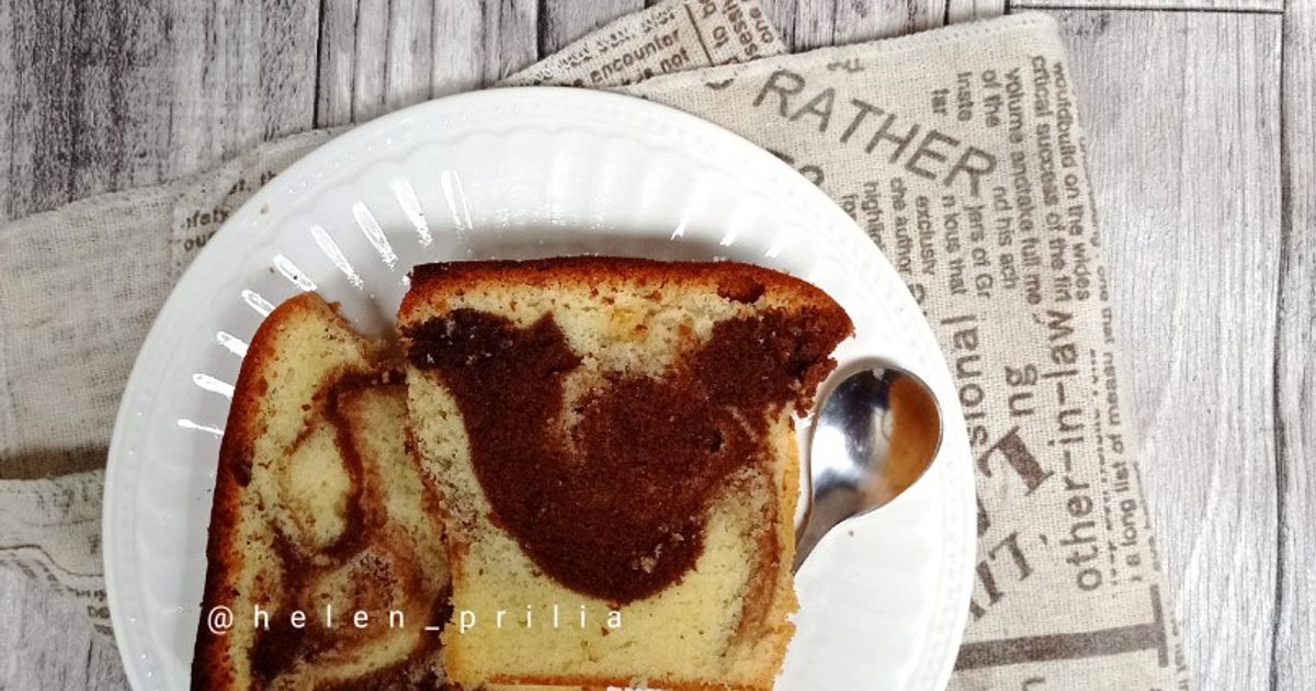 Resep Marble Cake oleh Naads_Kitchen - Cookpad