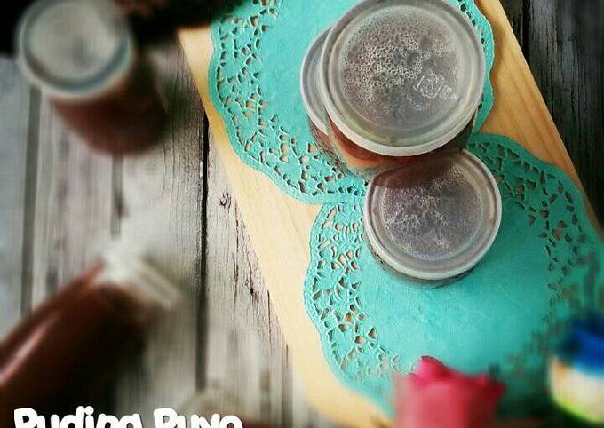 Resep Pudding Puyo Coklat Simple oleh My Kitchen Diary - Cookpad
