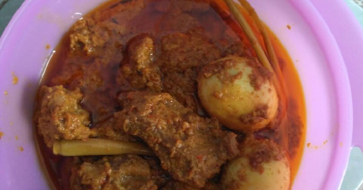 Resep Rendang daging dan telor oleh Arinal Haqqo - Cookpad