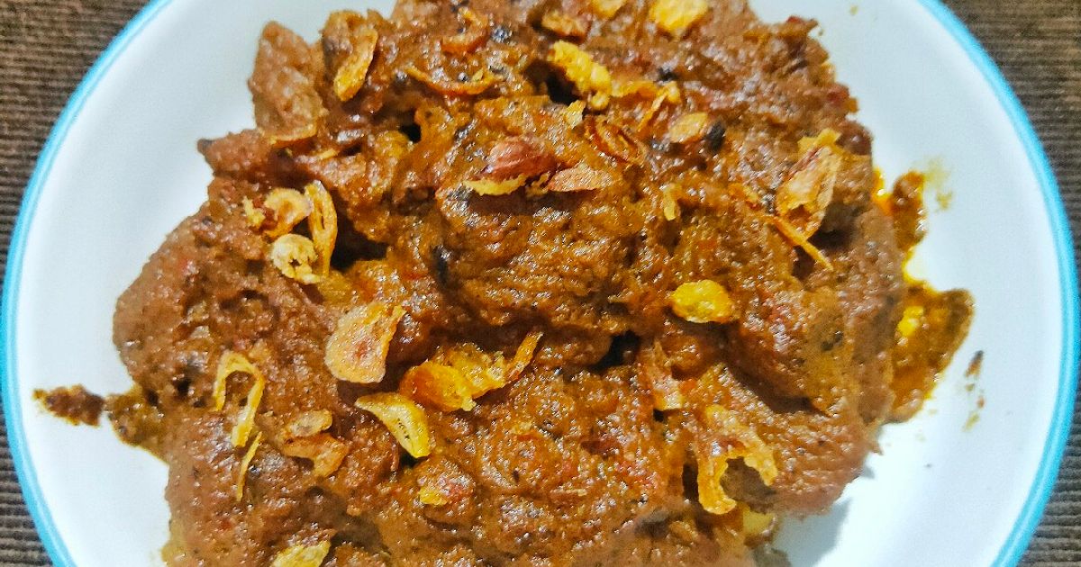 Resep Rendang Daging Bumbu Pasar oleh Veni KM - Cookpad