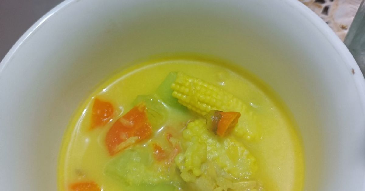 Resep Sayur Labu Dan Wortel Kuah Kuning oleh Farida Apriani - Cookpad