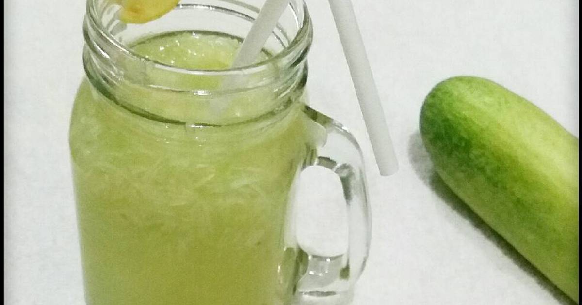 Resep Es timun serut + lemon oleh Ummu Umar Fathimah - Cookpad