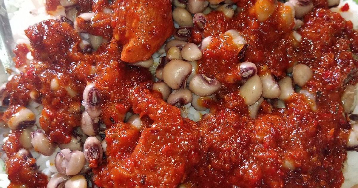 Shinkafa da wake da miya girki daga Yar Mama - Cookpad