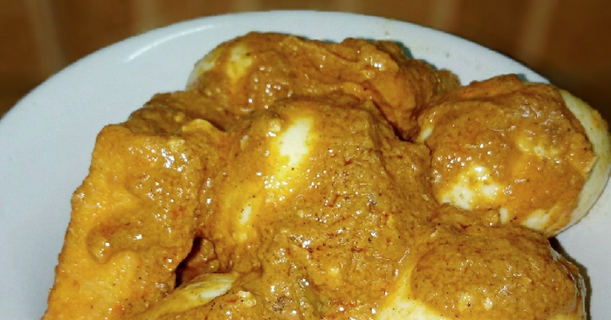 Resep Rendang Telur Tahu Cokelat oleh Dewi Pujia - Cookpad