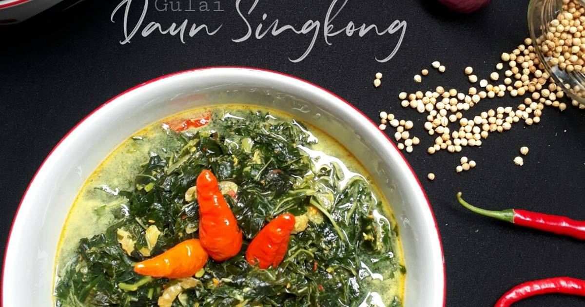 Resep Gulai daun singkong oleh Dv Aryanthie - Cookpad