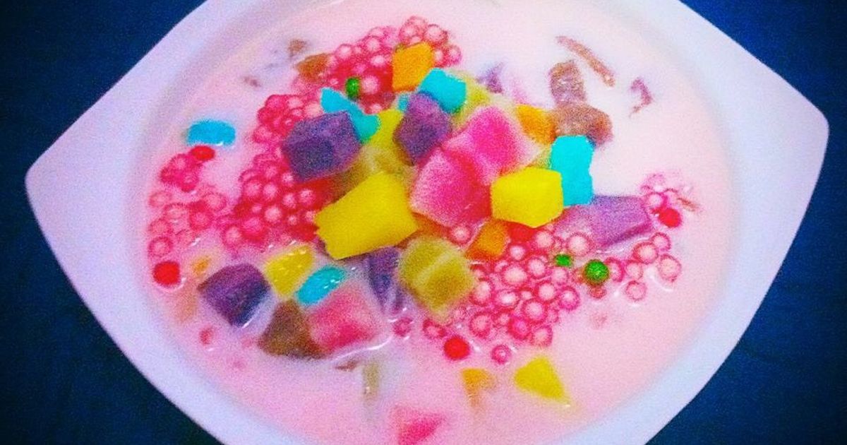 Resep bubur hunkwe daun mutiara rumahan enak dan mudah - Cookpad