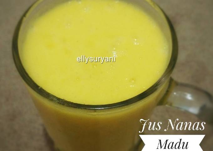 Resep Jus Nanas Madu Murni oleh Elly Suryani - Cookpad