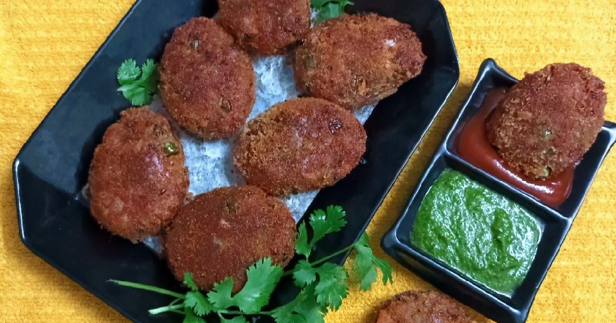 Vegetable Cutlet Recipe by Purvi Modi - Cookpad