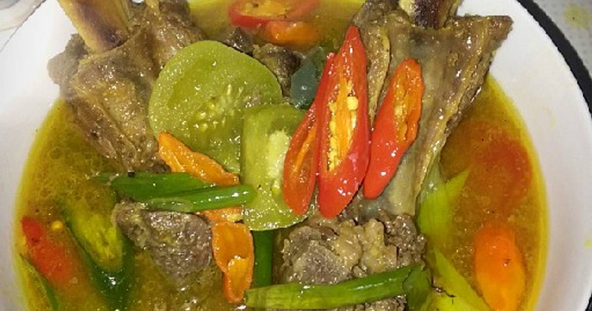 74 resep garang asem iga enak dan sederhana ala rumahan - Cookpad