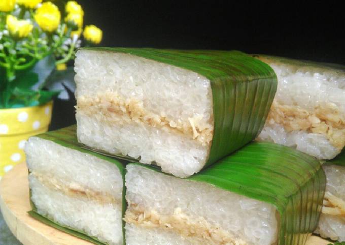 Resep Lemper ayam oleh Dhiah Oddie - Cookpad