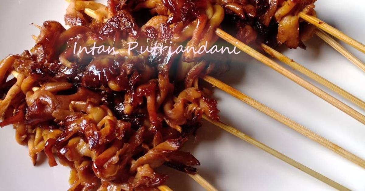 Resep Sate Jamur #21 oleh IntanPutriii - Cookpad