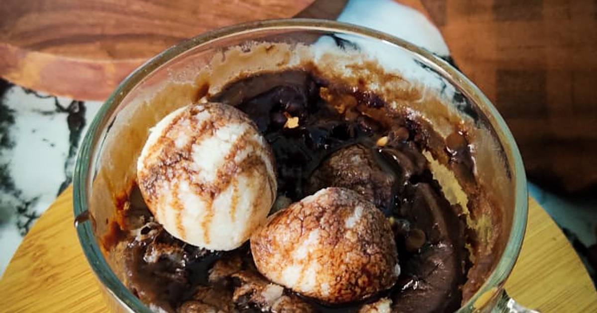 Choco Rasgulla Mug cake Recipe by _pjs kitchen_ - Cookpad