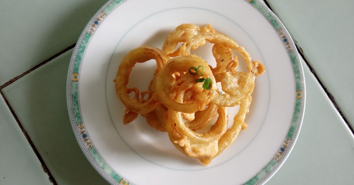 Resep Onion Ring Praktis oleh Fika - Cookpad