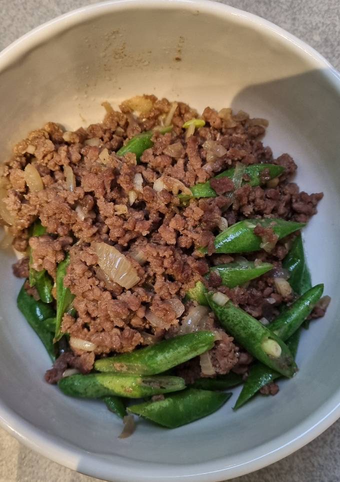 Resep Tumis buncis daging sapi giling oleh Kartika Merliana - Cookpad