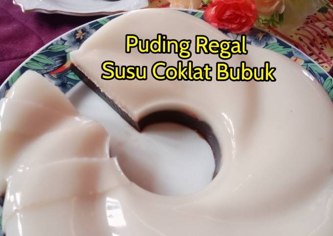 Resep Puding Regal susu Coklat Bubuk oleh Ludfiyanti - Cookpad