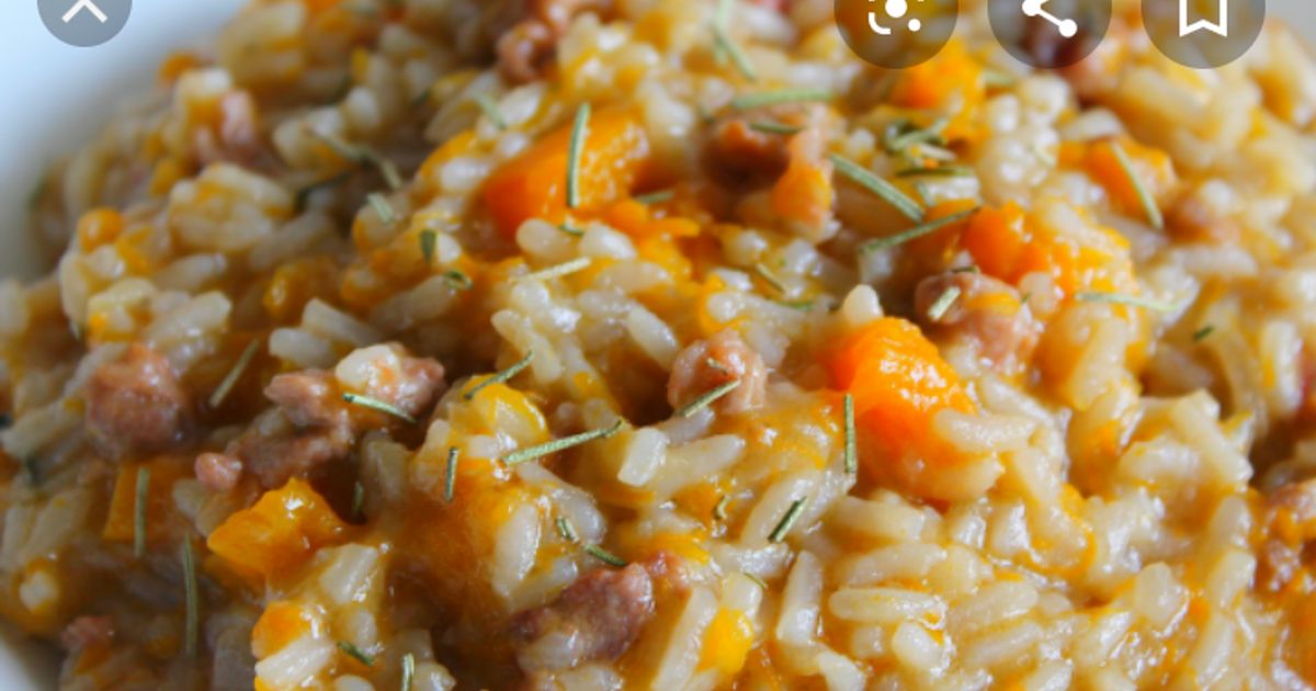 Risotto cremoso con Bimby