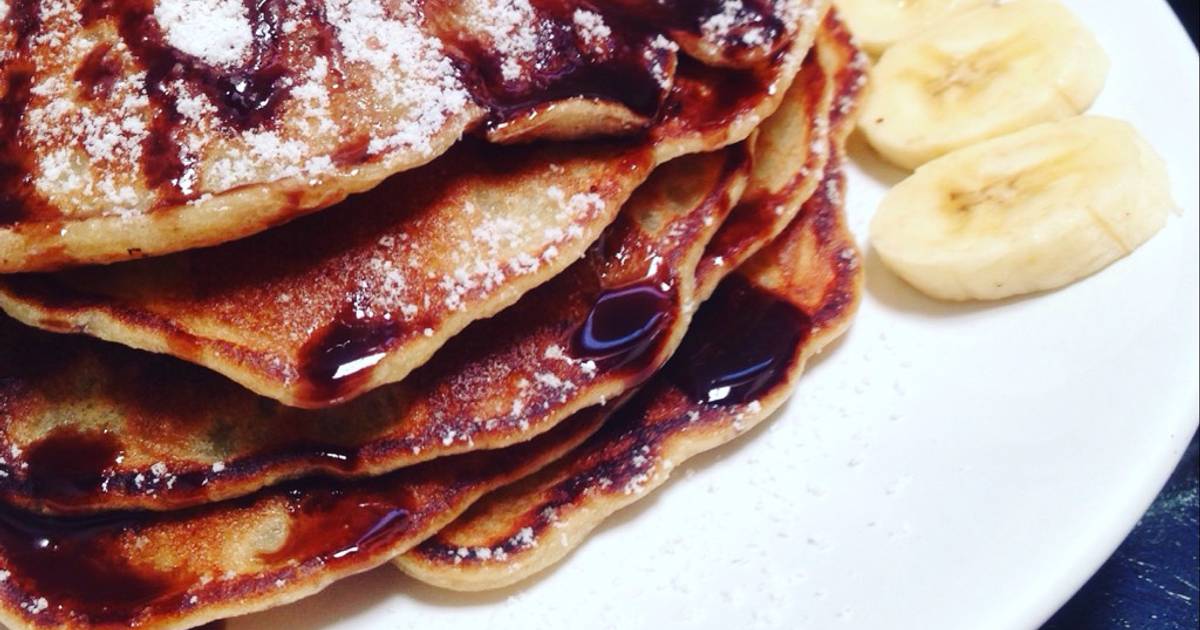 Resep Banana Oat Pancakes oleh Nadia Hayu - Cookpad