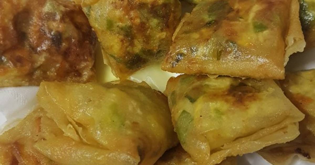 Resep Martabak sayur camilan berbuka oleh Rika Mulyati - Cookpad