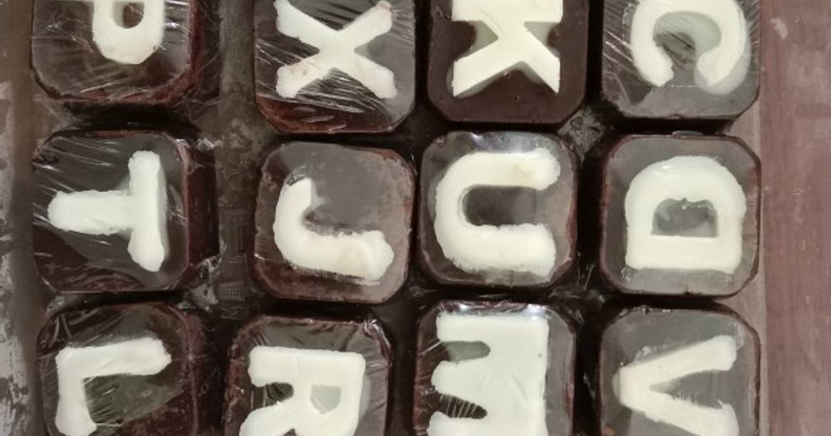 Resep Coklat Huruf isi Kismis (ide bakulan) oleh Nupa Nupi Kitchen ...