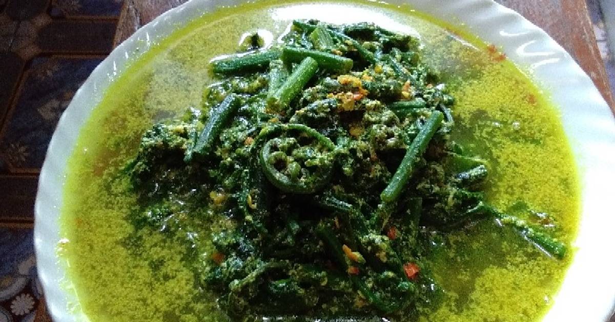 Resep Gulai daun pakis oleh Tris Na Tini - Cookpad