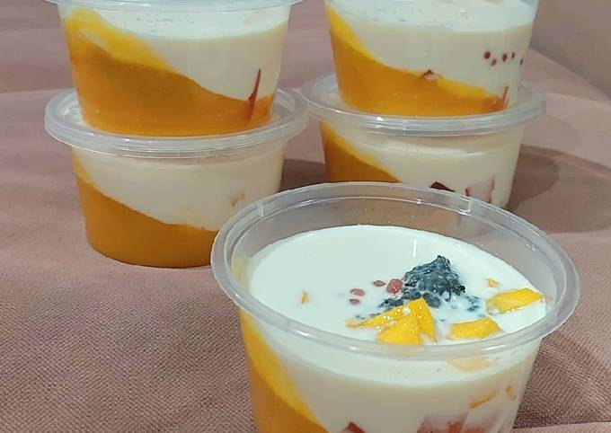 Resep Mango Sago oleh Farah Deba - Cookpad