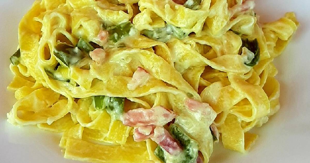 Tagliatelli fresco - 102 recetas caseras- Cookpad