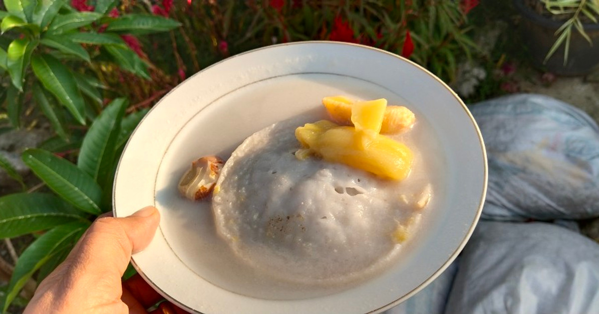 Resep Apam Beras (No Pengembang) Dan Kuah Santan (Kuah Tuhe) oleh eka ...