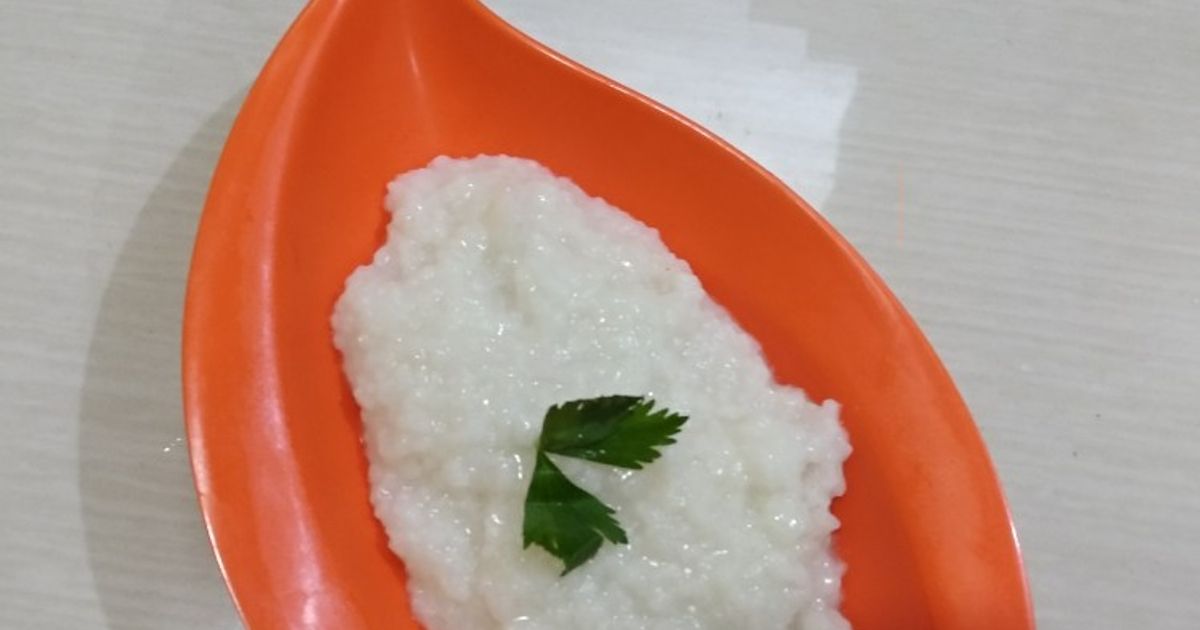Resep Bubur Nasi Polos Simpel oleh Nurul_Fajri - Cookpad