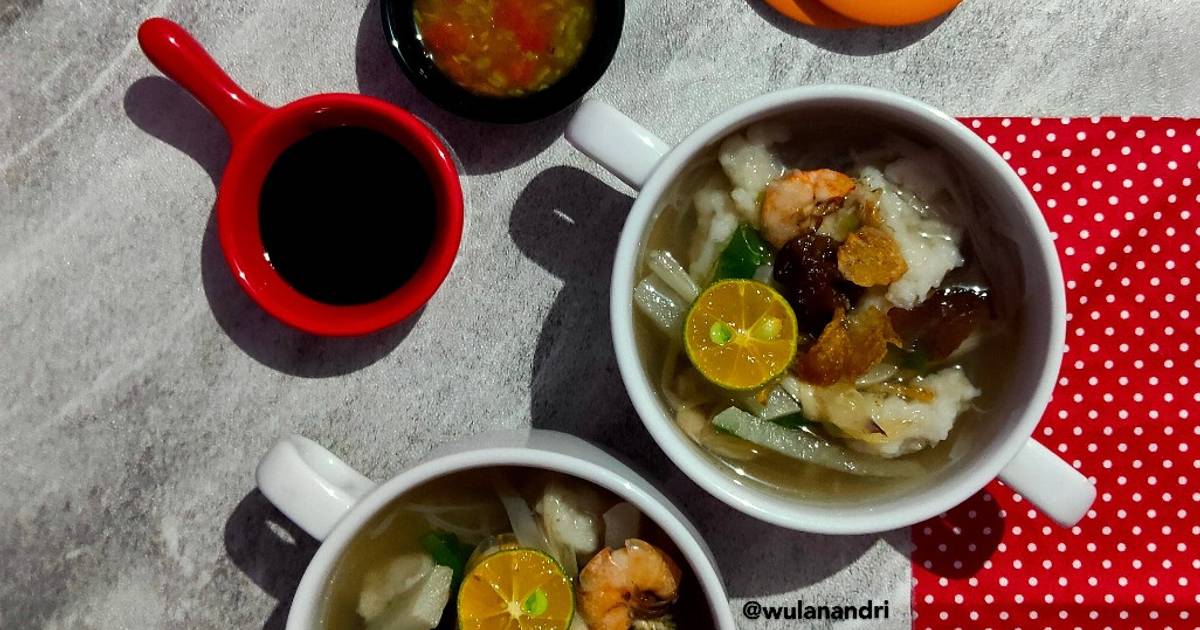 Resep Tekwan Palembang Simple oleh wulanandri - Cookpad