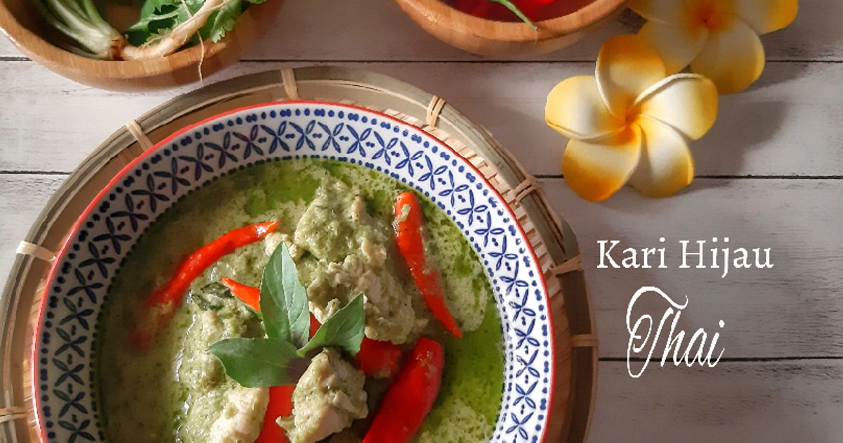 Resipi Kari Hijau Thai oleh Eka Zahra - Cookpad
