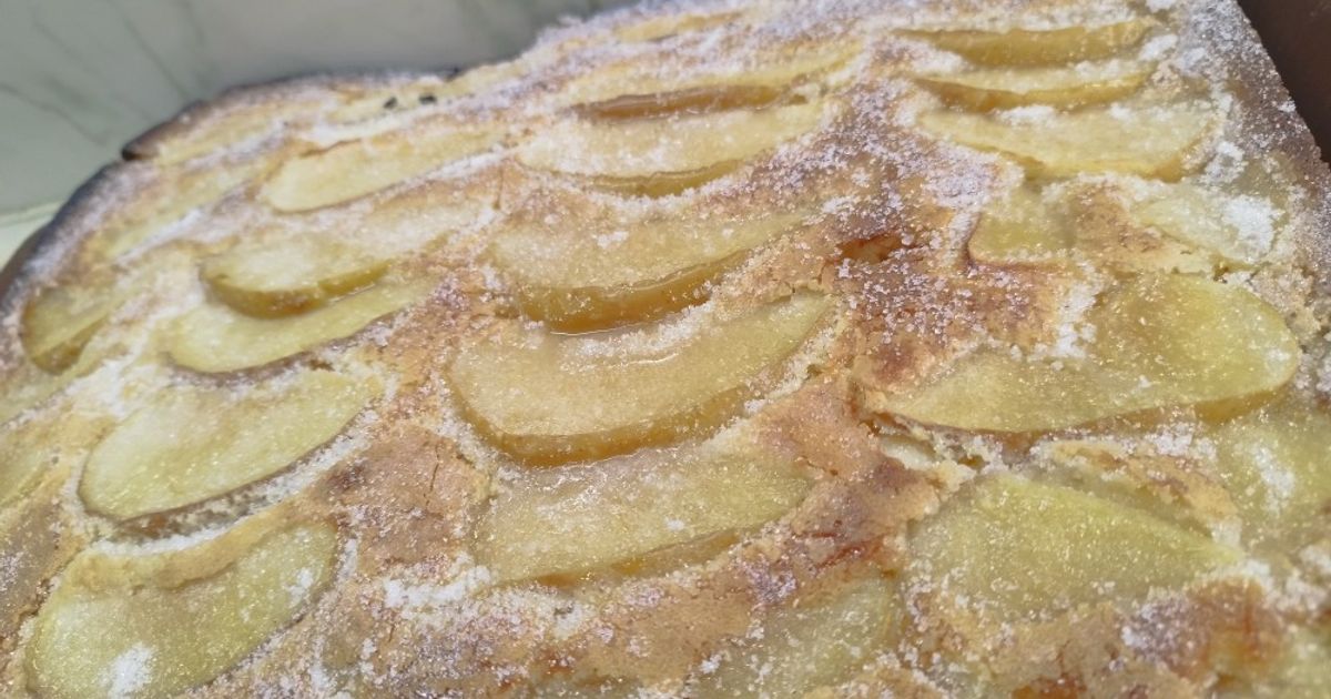 torta de manzana express deliciosa - 80 recetas caseras- Cookpad
