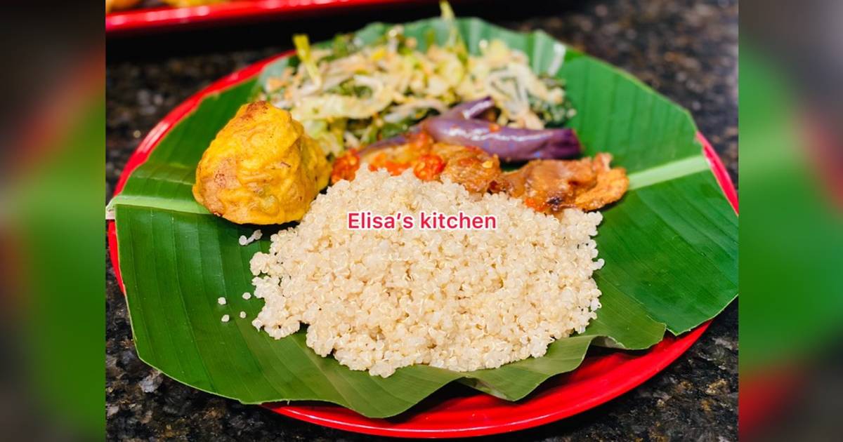 Resep Biji gandum pengganti nasi / Quinoa oleh Elisa’s Kitchen - Cookpad