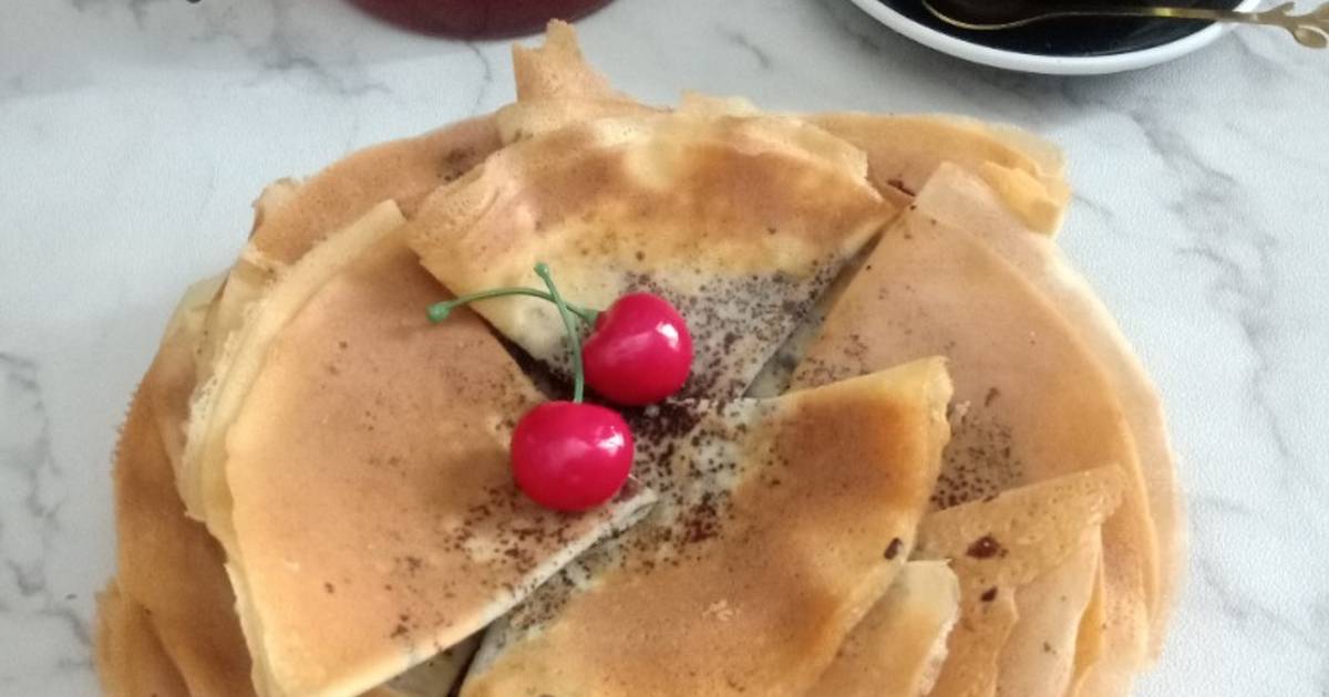 Resep crepes teflon renyah: Mudah dan nikmat untuk camilan