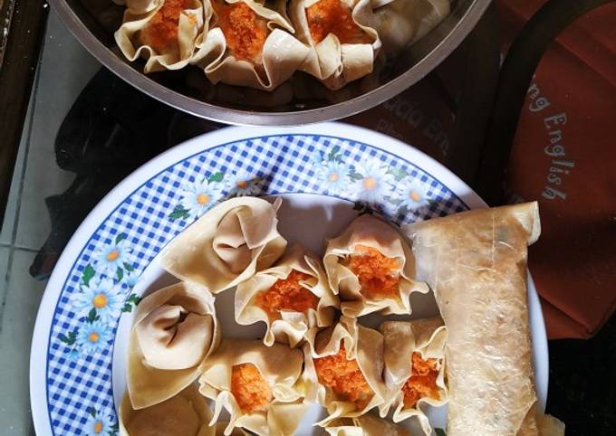 Resep Pangsit - Gohyong - Siomay babi udang oleh Mom JJ - Cookpad