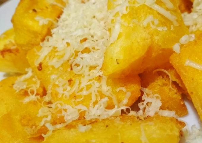 Resep Singkong Keju Kremezzz oleh Aleb Bela - Cookpad