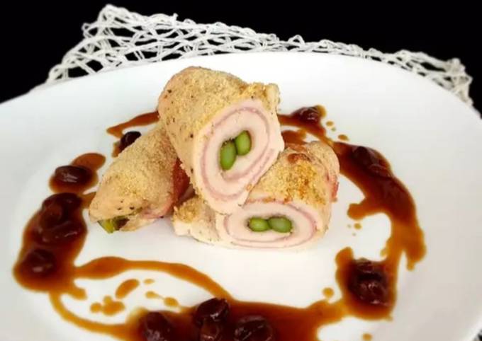 Receta De Rollitos De Pavo Rollitos De Calabacín Rellenos De Pavo