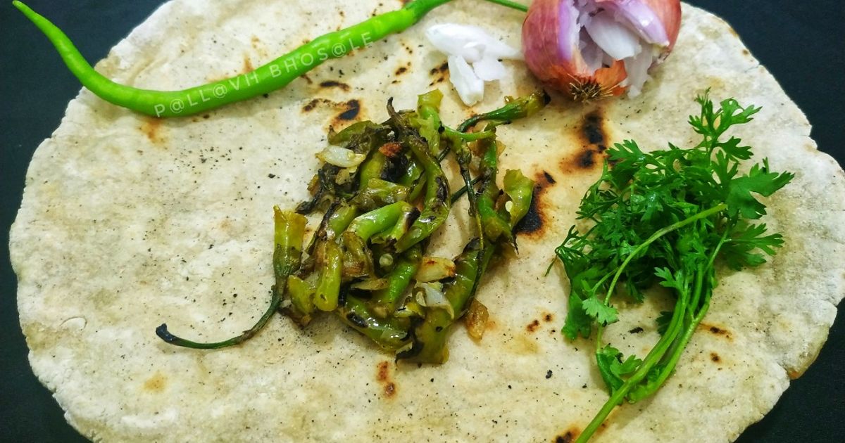 मिरचीचा खर्डा (Mirchicha Kharda Recipe In Marathi) रेसिपी Pallavii ...