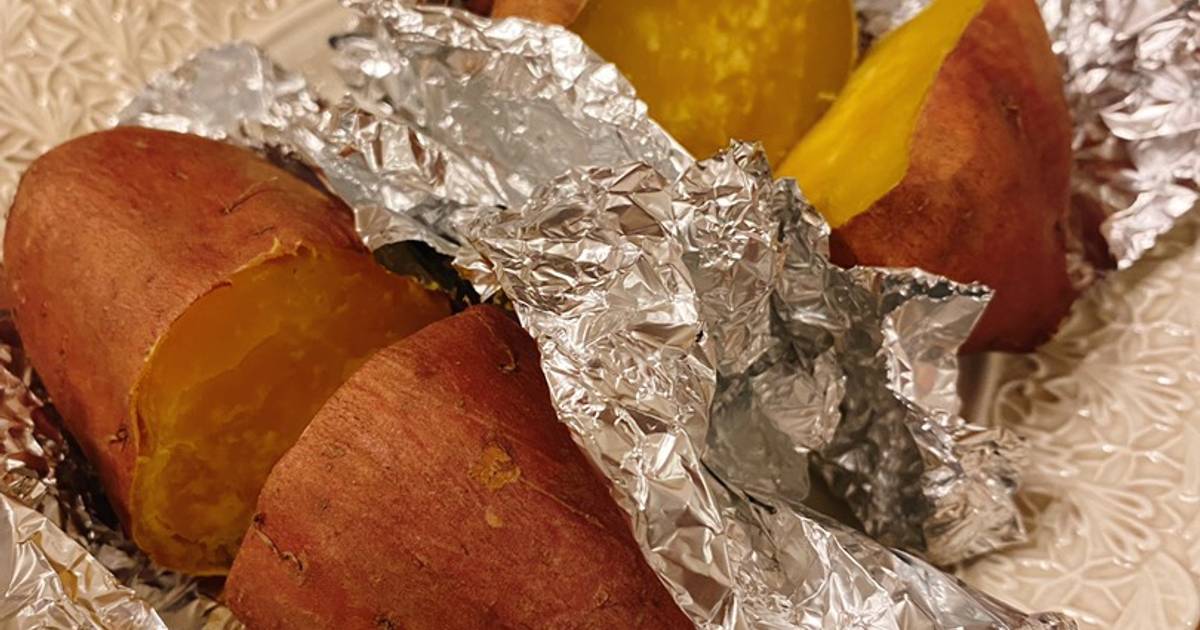 Resipi Japanese baked sweet potatoes - Yakiimo 焼き芋🍠 oleh Kanaaneko ...