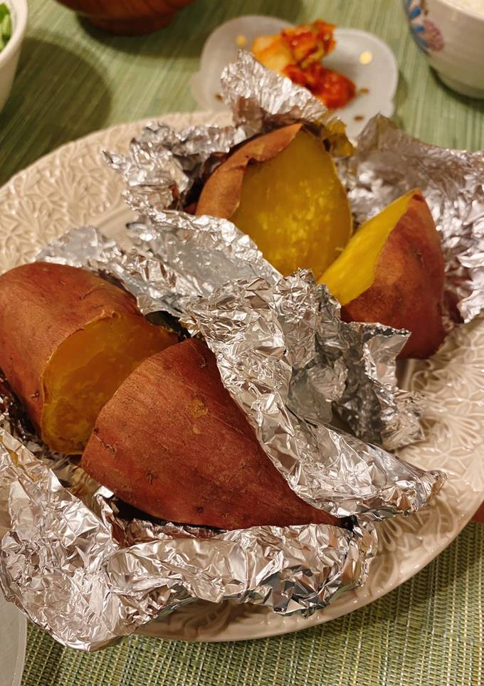 Resipi Japanese baked sweet potatoes - Yakiimo 焼き芋🍠 oleh Kanaaneko ...