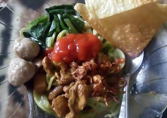 Resep Mie ayam komplit oleh Zaky Pratama - Cookpad